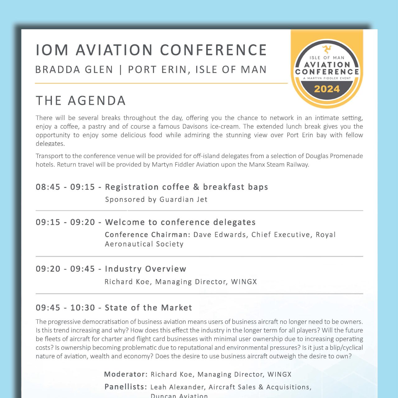 Programme | IOM Aviation Conference
